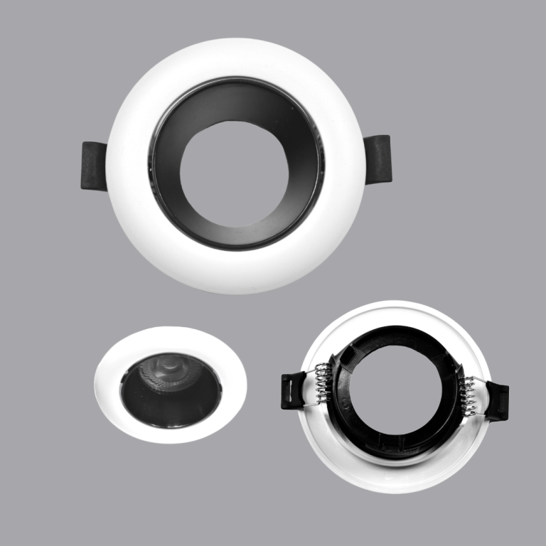 JX Series MR16 & GU10 Spotlight Frame ( Round / Square ) – LAMPHILL