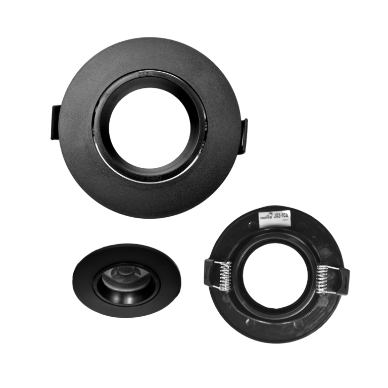 JX Series MR16 & GU10 Spotlight Frame ( Round / Square ) – LAMPHILL