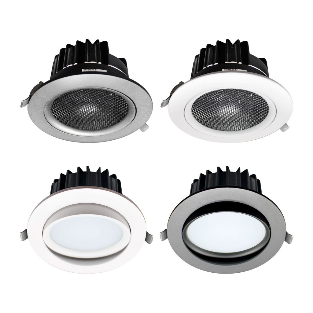 GR2 / GR4 Series Adjustable Recessed Spotlight – LAMPHILL