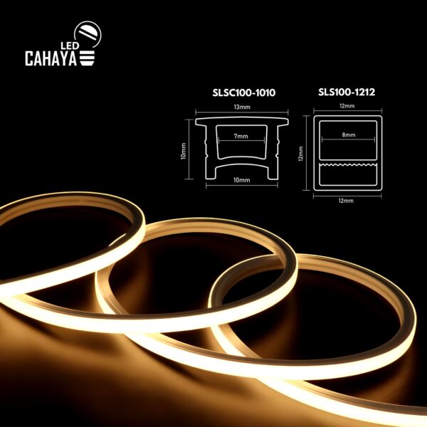 SLS SERIES 100 Meter Silicon Led Strip Casing – LAMPHILL